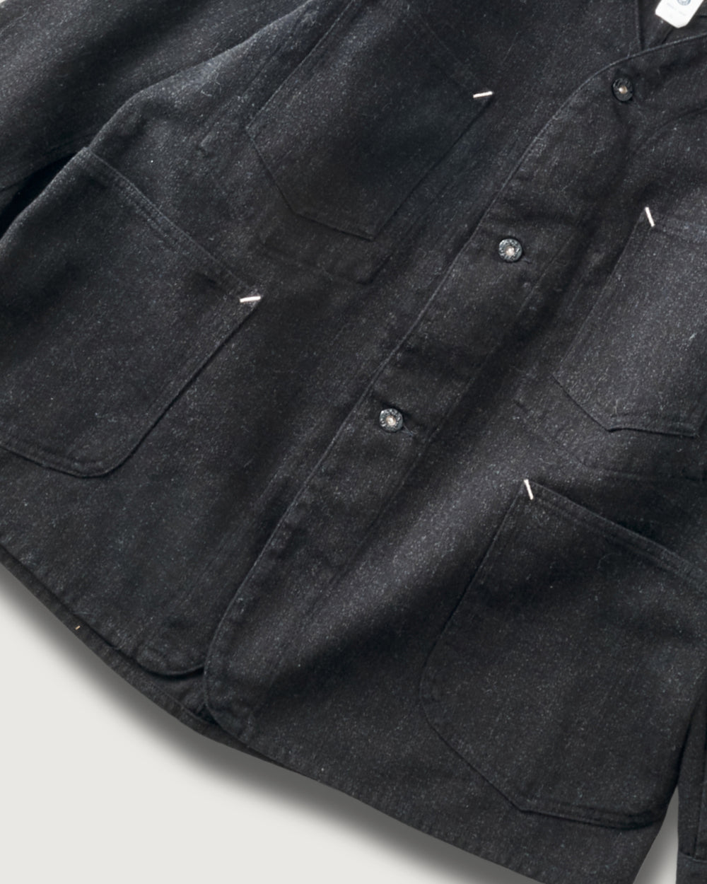 #3134DV-CW POST 47 DV : cotton whipcord black flash