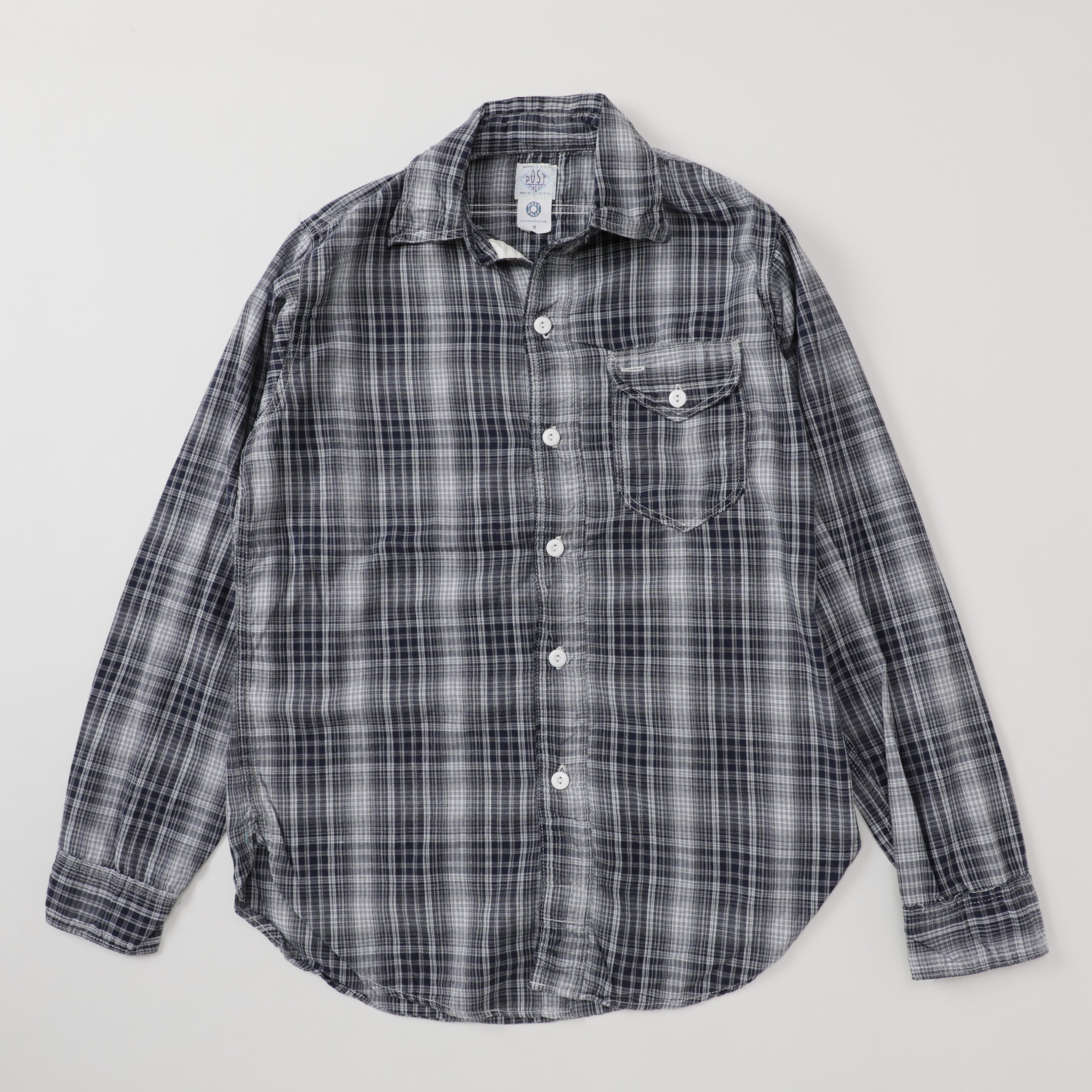 C-Post: gray check gray "Dead Stock" – POST OʼALLS
