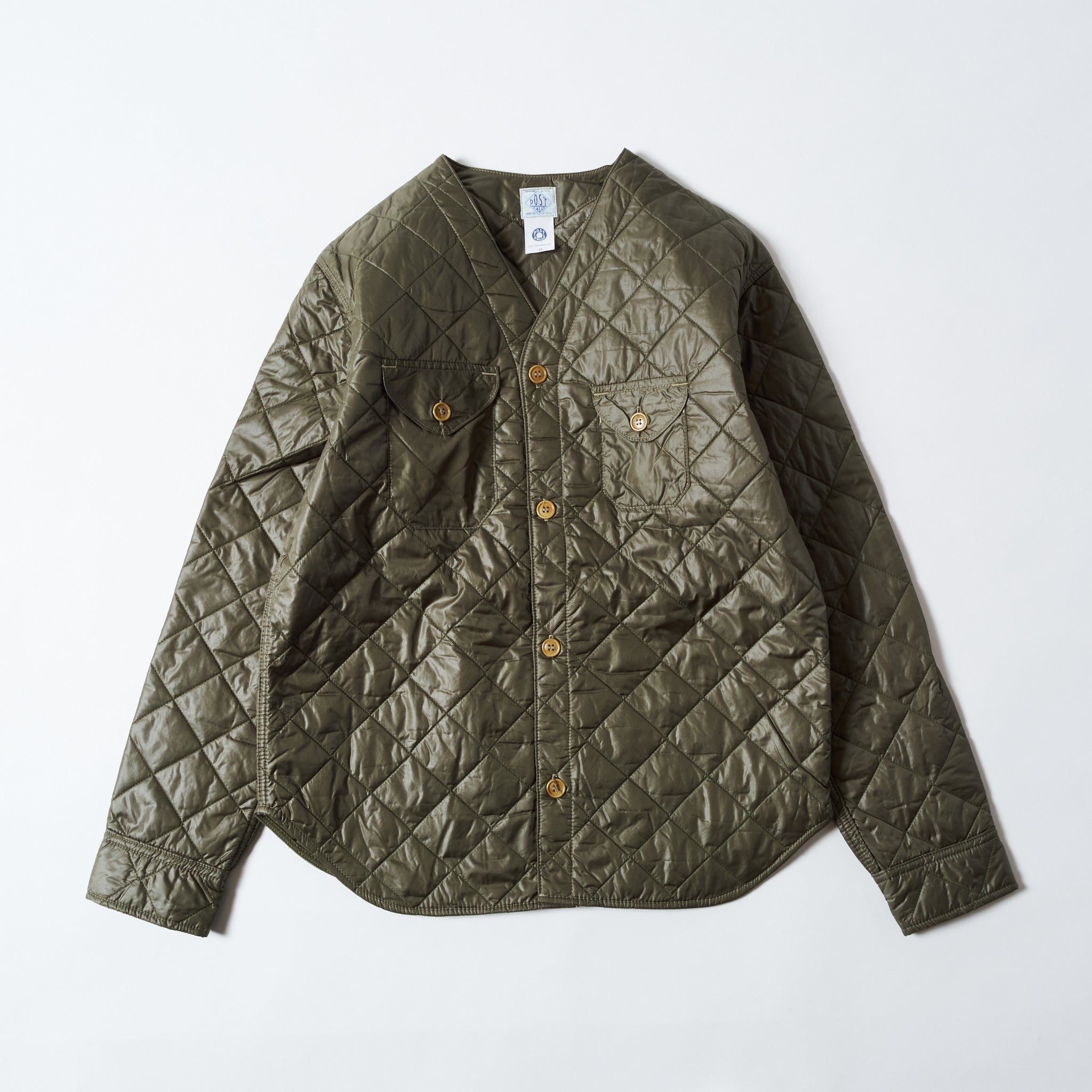 C-POST DV w/Thinsulate : quilted nylon taffeta olive with polyfill "De ...