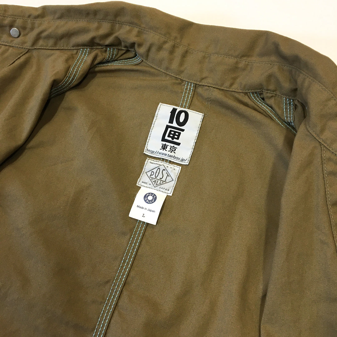 TB01-LC TENBOX x Post O'Alls : Smoking Jacket – POST OʼALLS TB01-LC TENBOX x Post O'Alls : Smoking Jacket – POST OʼALLS