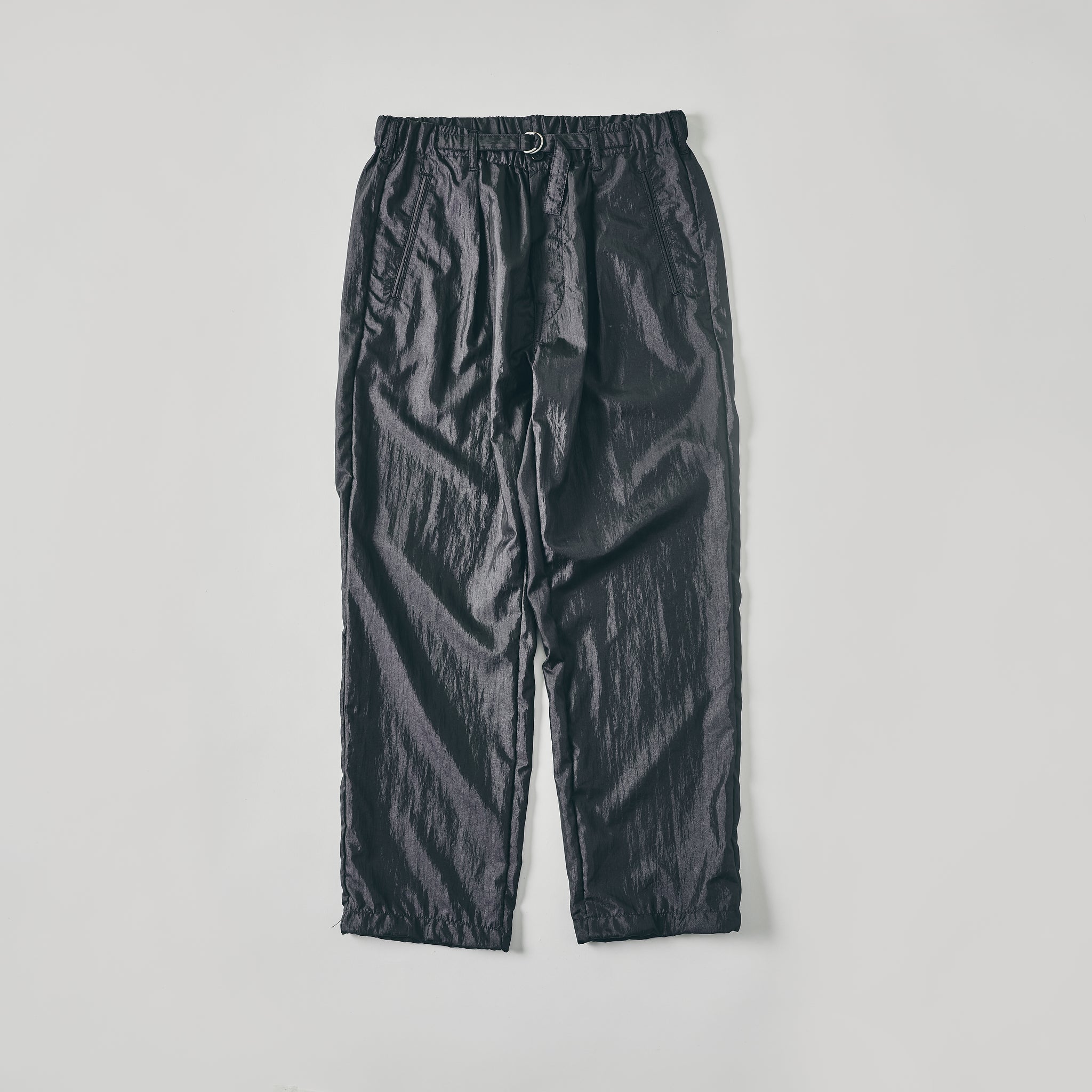 #3315-CTC EZ Lax 4 : crinkle nylon taffeta charcoal